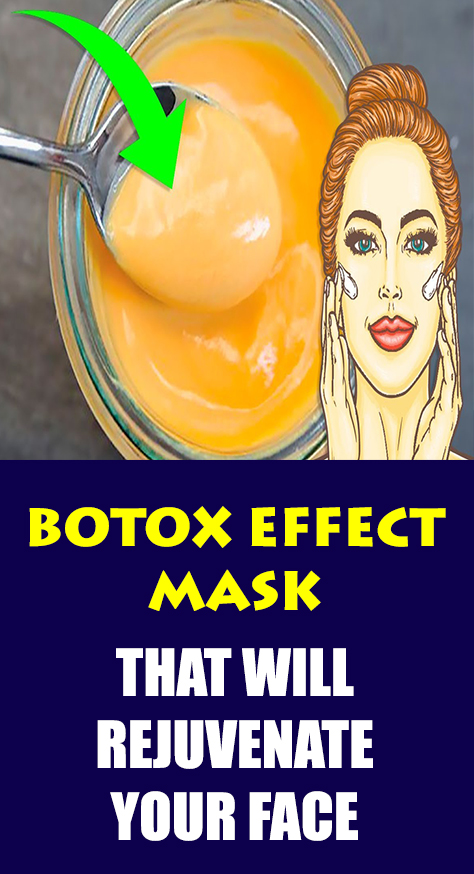 Botox Effect Mask That Will Rejuvenate Your Face - spirits n motion